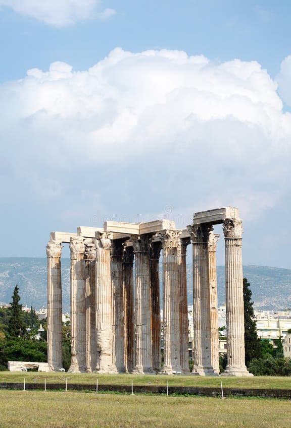 The Temple of Zeus stock photo. Image of memorial, city - 23538404
