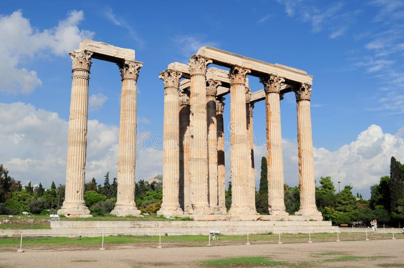 Temple Of Zeus, Olympia, Greece. Royalty Free Stock Photos - Image ...