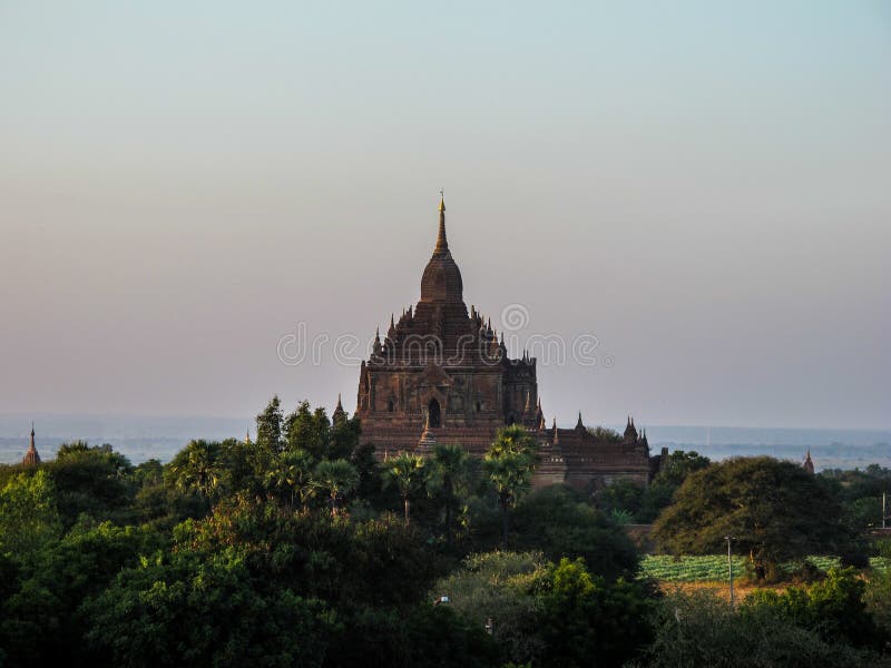 Myanmar Temples in the Summer Editorial Stock Photo - Image of ancient ...