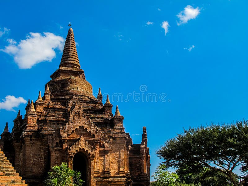 Temples and Ancientbuilding in Myanmar Editorial Stock Photo - Image of ...