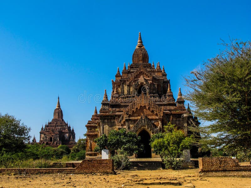 Temples and Ancientbuilding in Myanmar Editorial Stock Image - Image of ...