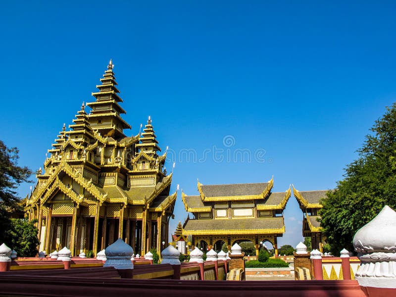 Temples and Ancientbuilding in Myanmar Editorial Photography - Image of ...