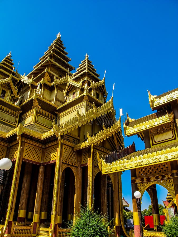 Temples and Ancientbuilding in Myanmar Editorial Photo - Image of ...