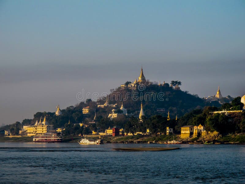 Temples and Ancientbuilding in Myanmar Editorial Stock Photo - Image of ...