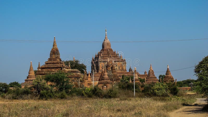 Temples and Ancientbuilding in Myanmar Editorial Photo - Image of ...
