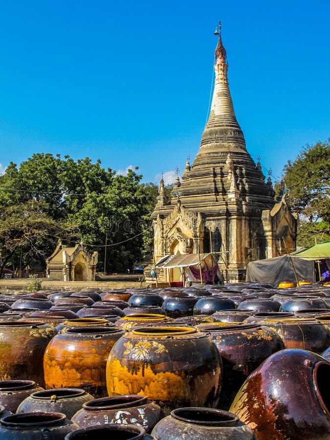 Temples and Ancientbuilding in Myanmar Editorial Image - Image of ...