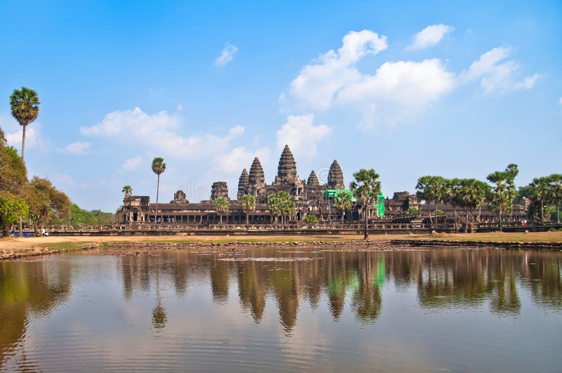 Temples of Angkor stock photo. Image of siem, architecture - 30451812