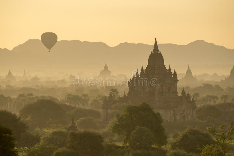 Temples in Bagan stock photo. Image of buddha, buddhist - 47112102