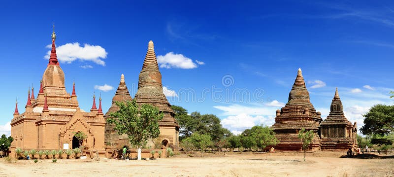 Temples of Bagan Myanmar stock photo. Image of pahto - 31846916