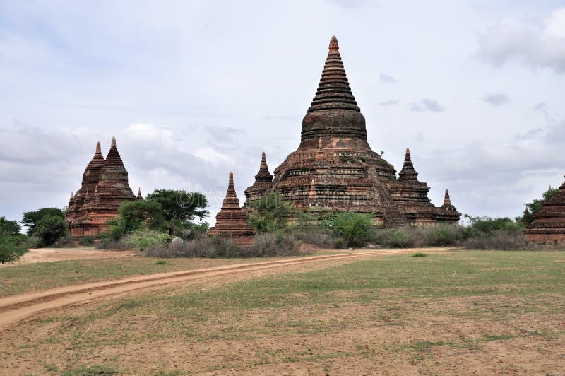 Temples of Bagan Myanmar stock photo. Image of famous - 31846798