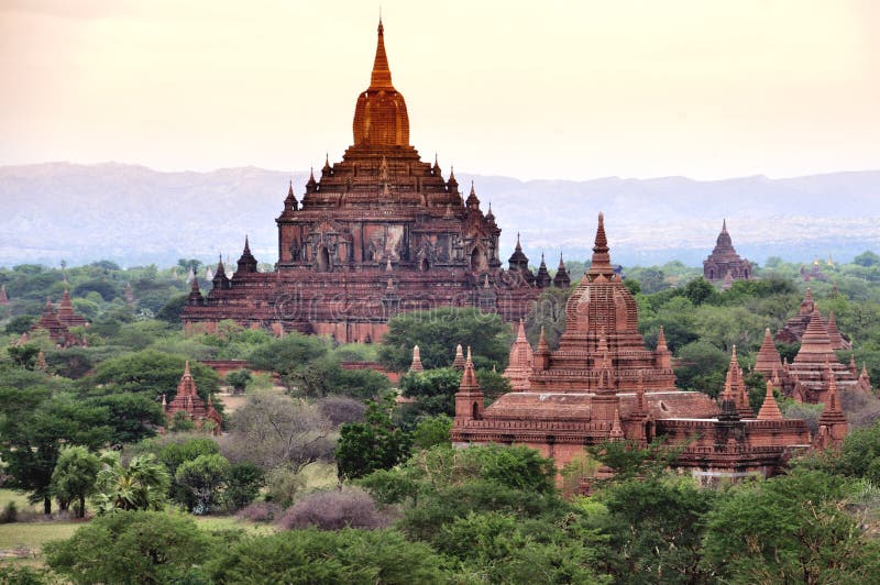 Temples of Bagan Myanmar stock image. Image of pahto - 31847001