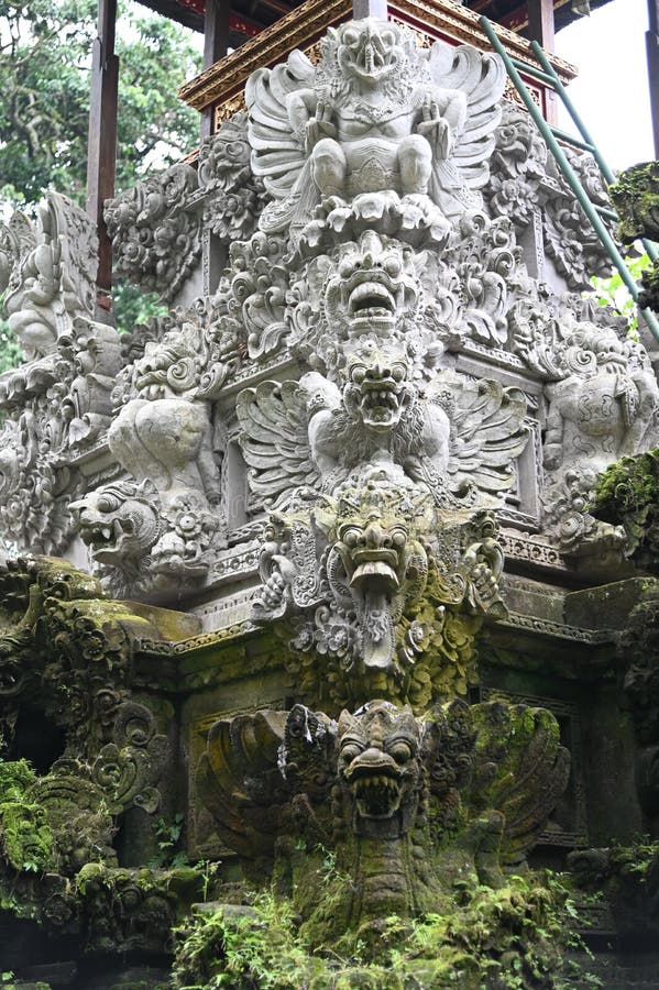 The Temples of Bali editorial stock image. Image of garden - 267263044