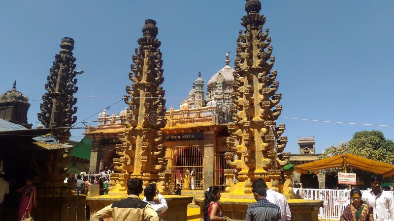 Temples in Maharashtra India Editorial Photography - Image of religion ...