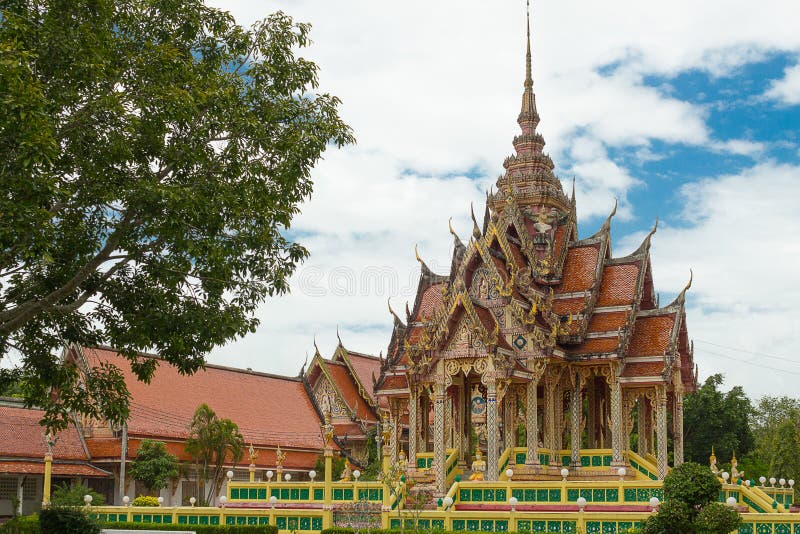Temples in Thailand Province Pattani Stock Photo - Image of mountain ...