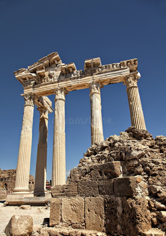 Templo de Apolo foto de archivo. Imagen de historia, estructura - 26702850