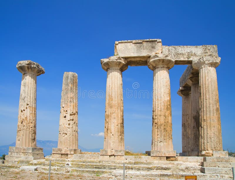 Templo de Apolo foto de archivo. Imagen de historia, grecia - 2787556