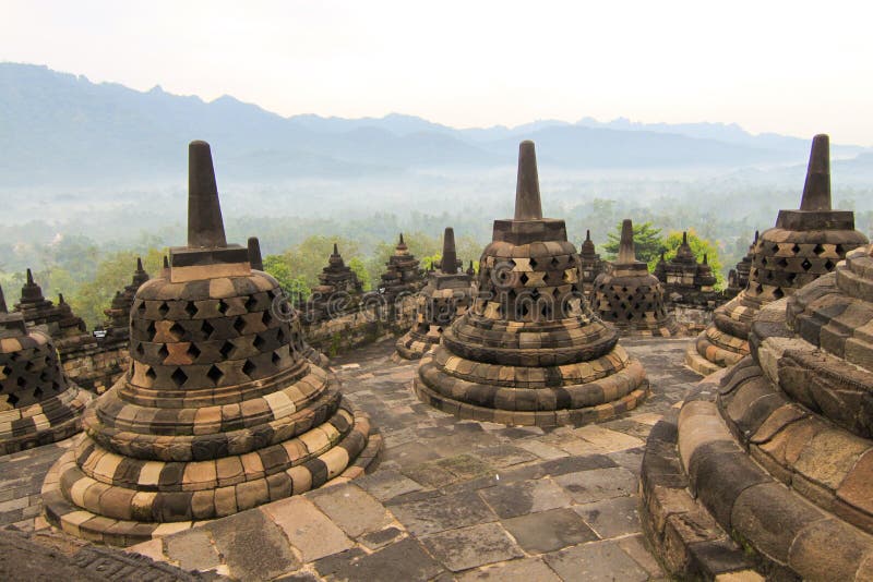 Templo de Borobudur imagen de archivo. Imagen de turismo - 42824331