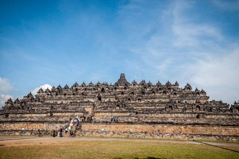 Templo de Borobudur imagen de archivo editorial. Imagen de viaje - 47745599