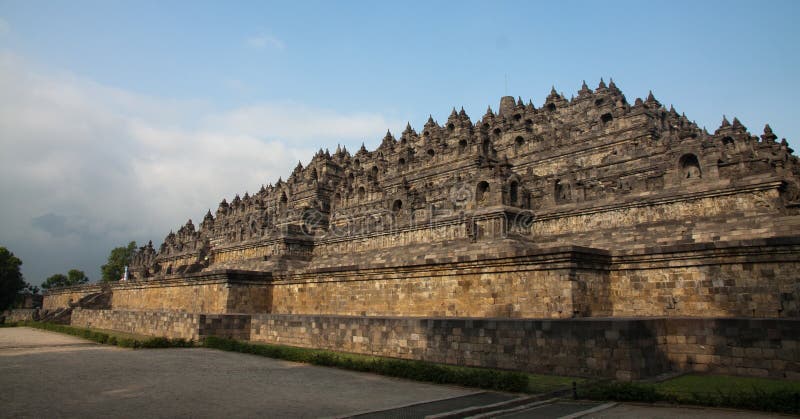 Templo De Borobudur, Isla De Java, Indonesia Foto de archivo - Imagen ...