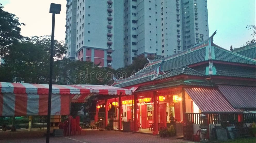 Templo de Chee Tian Keng imagen de archivo. Imagen de templo - 113413403