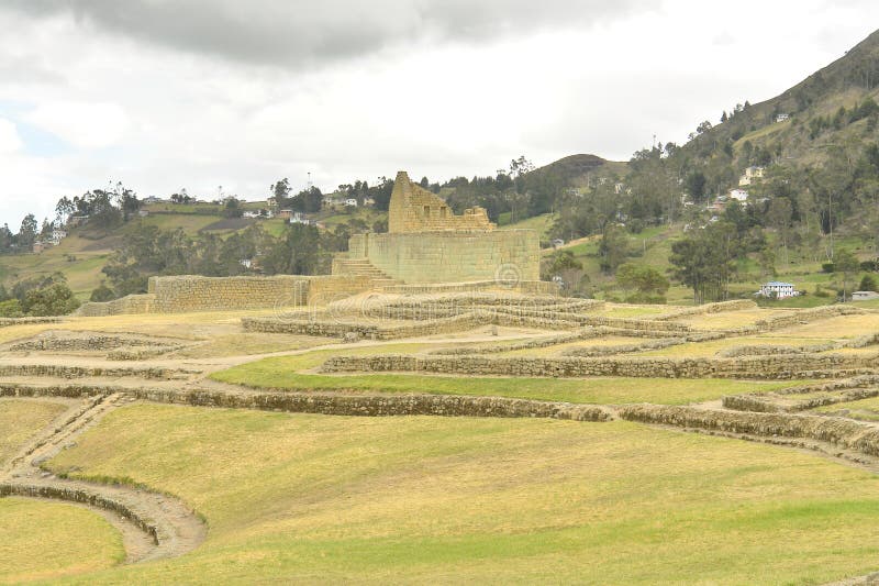 Templo De Ingapirca Del Sol En Ecuador Foto de archivo - Imagen de ...
