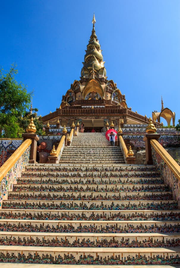Templo De Keaw Do Filho De Pha Imagem de Stock - Imagem de pagode ...