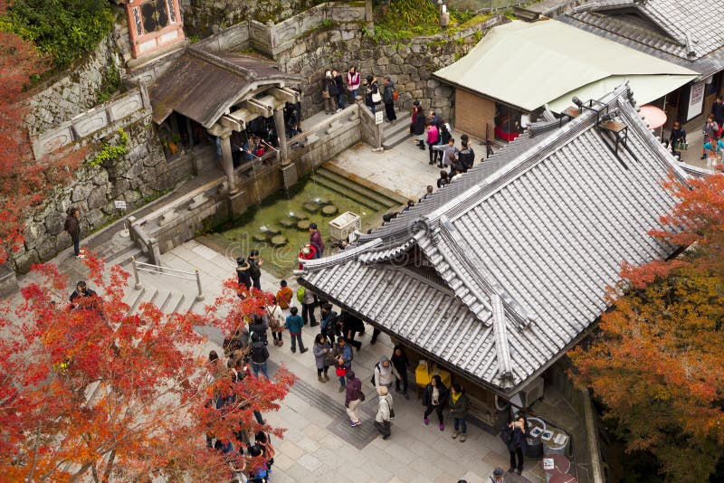 Templo de Kiyomizu-dera imagen editorial. Imagen de antiguo - 69206270
