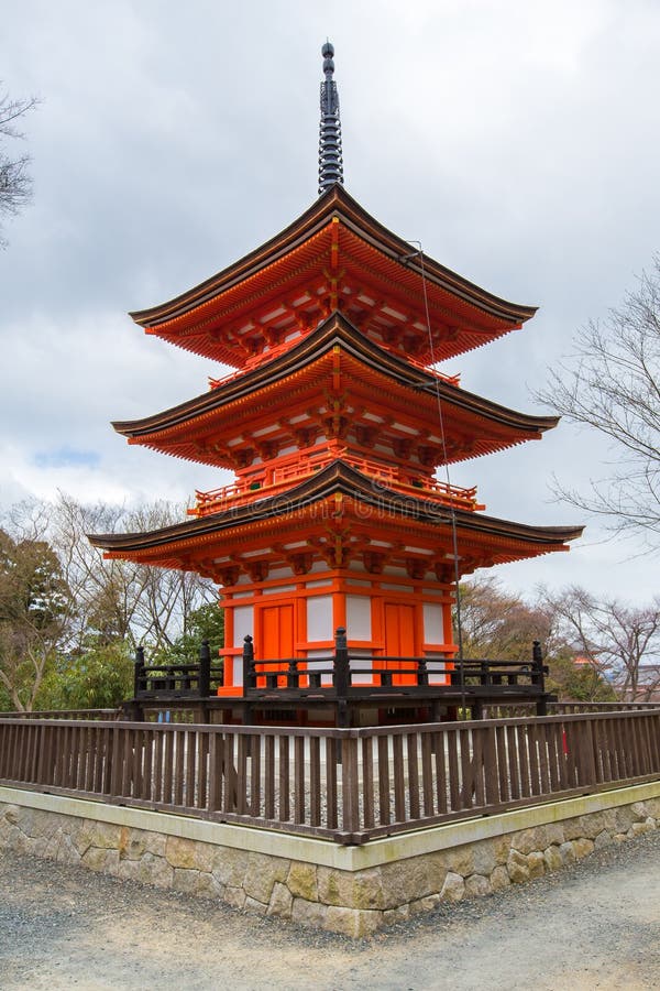 Templo De Kiyomizu-dera En Kyoto Foto de archivo - Imagen de budista ...