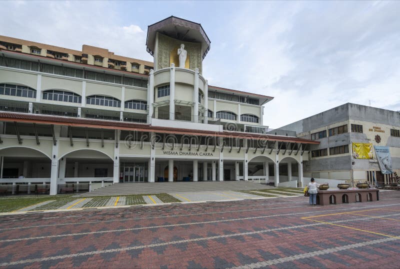 Templo De Maha Vihara En Kuala Lumpur Imagen de archivo editorial ...