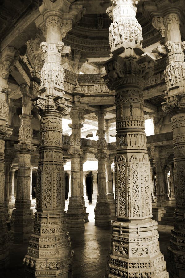 Templo de Ranakpur imagen de archivo. Imagen de herencia - 27328733