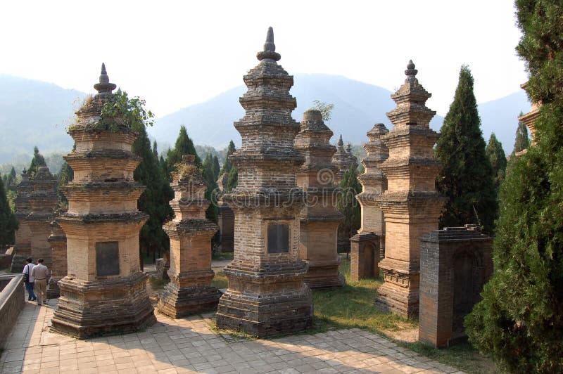 Templo de Shaolin foto de stock. Imagem de arquitetura - 13859066