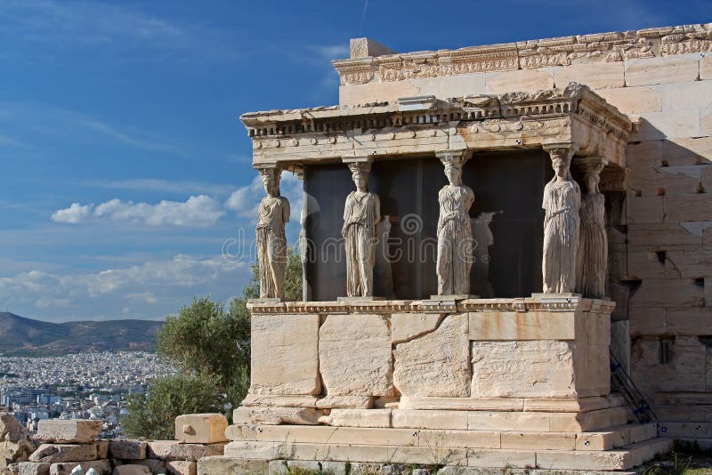 Templo grego foto de stock. Imagem de turismo, férias - 23493690
