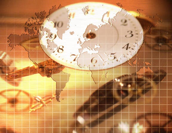 Tempo della terra illustrazione di stock. Illustrazione di cina - 12346292