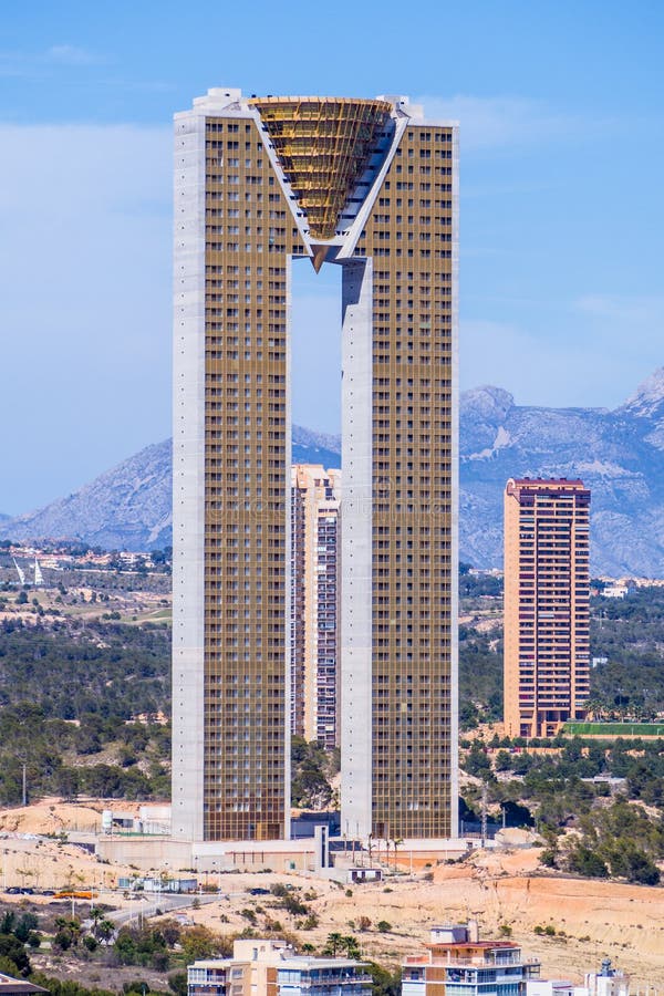 The in Tempo Building Benidorm Editorial Stock Photo - Image of highest ...