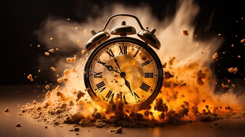 Temporal Illusions Beyond the Clockwork of Time Stock Illustration ...