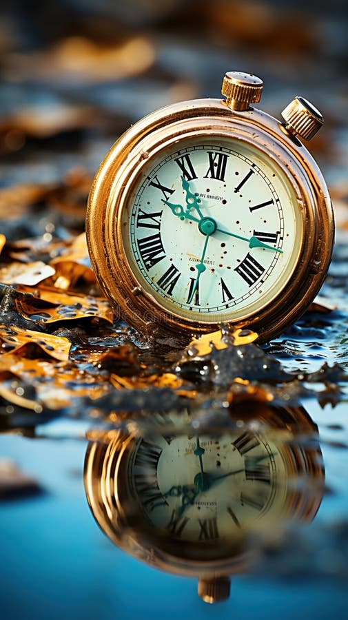 Temporal Illusions Beyond the Clockwork of Time Stock Illustration ...