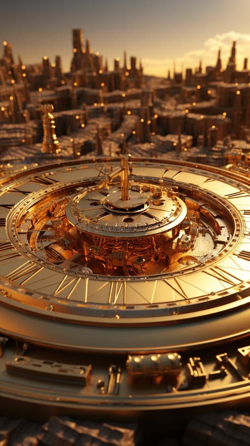 Temporal Illusions Beyond the Clockwork of Time Stock Illustration ...