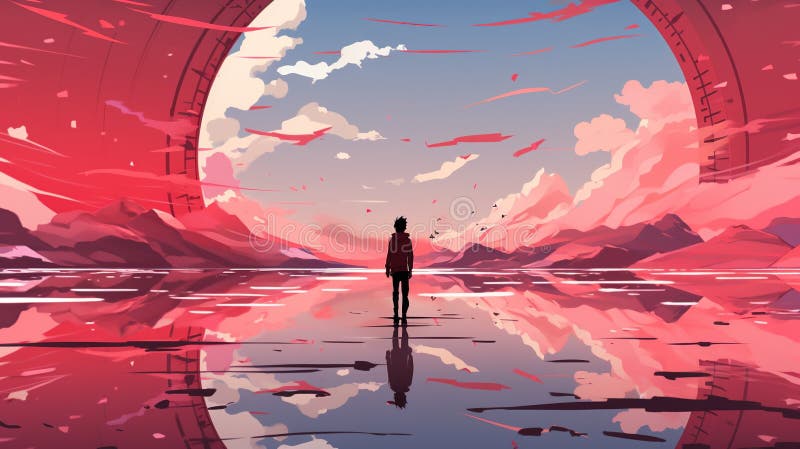 Temporal Illusions Beyond the Clockwork of Time Stock Illustration ...