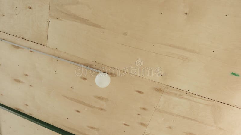 Temporary Construction Timber Roof Stock Footage - Video of exterior ...