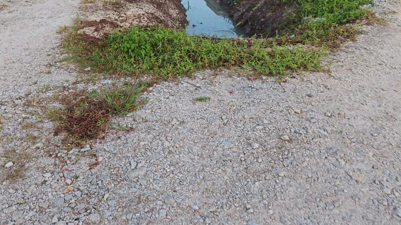 The Temporary Drainage System for the Construction Site Along the Rural ...
