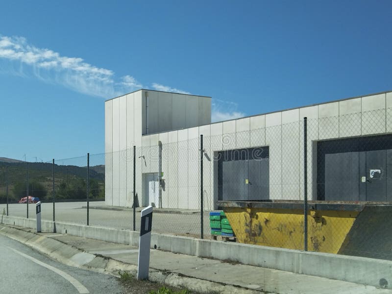 Temporary Housing Units for Dam Construction Workers Stock Photo ...