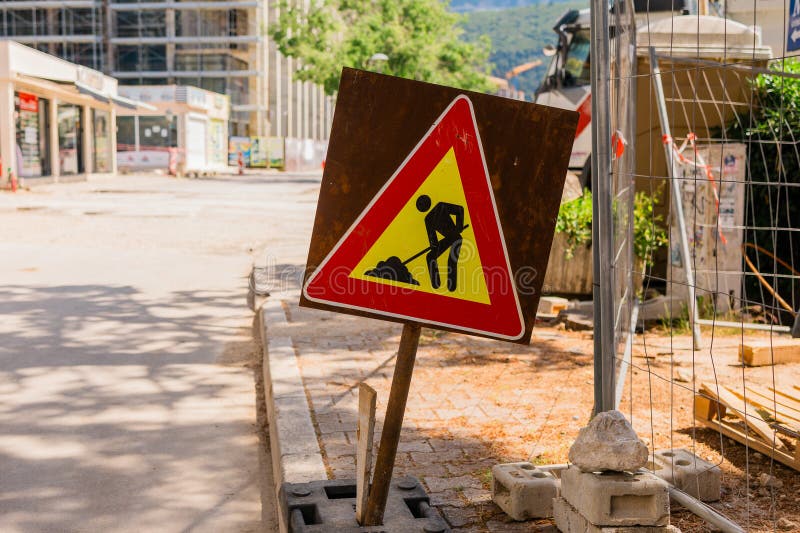 490 Temporary Traffic Safety Equipment Stock Photos - Free & Royalty ...