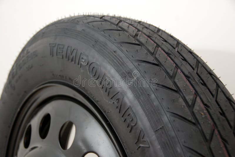 Temporary tyre 2 stock photo. Image of emergency, tyre - 13203408
