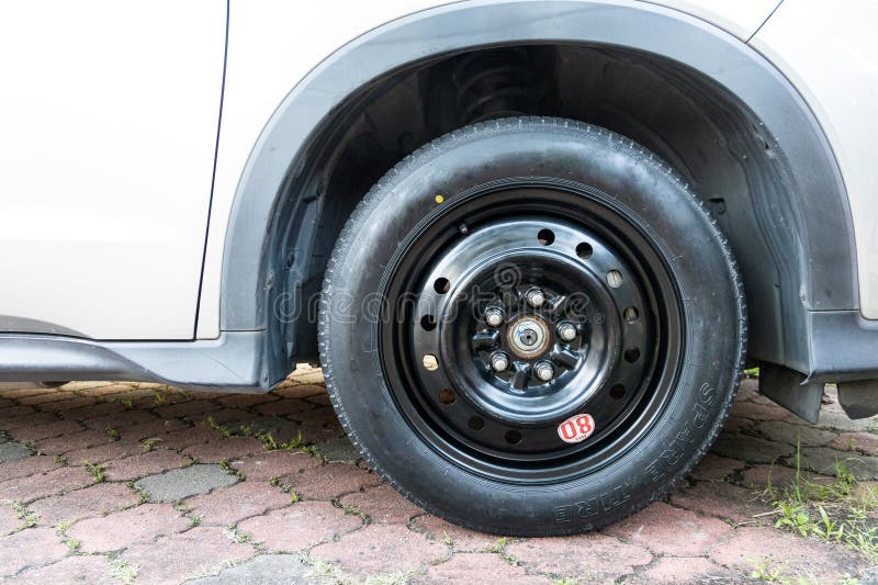 Temporary Wheel Installed on Automobile with Maximum Speed Limit of 80 ...