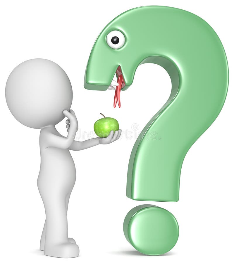 Temptations. stock illustration. Illustration of confusion - 32723997