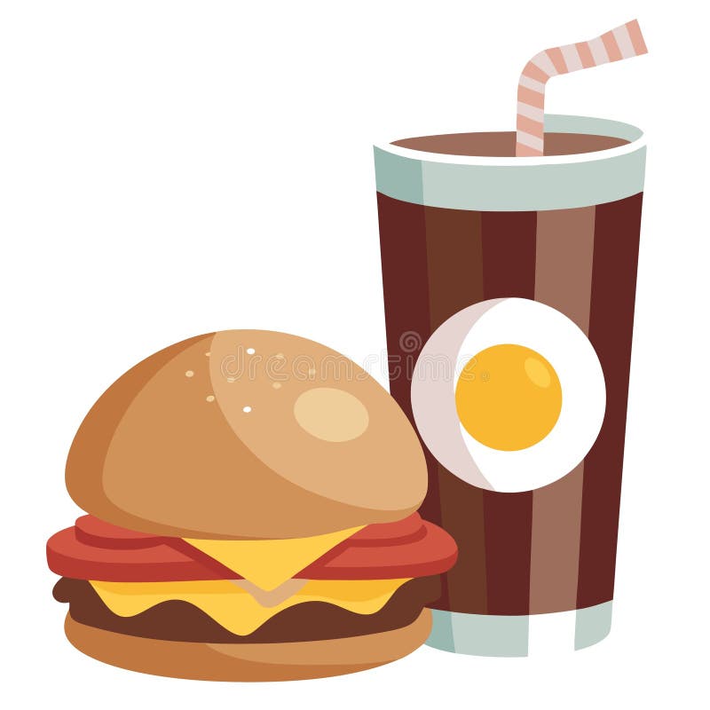 A Tempting Breakfast Featuring a Bacon and Egg Burger with Hash Browns ...