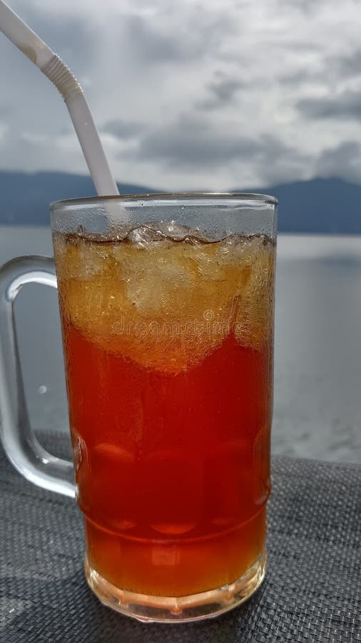 A Tempting Drink of the Day Iced Tea Stock Photo - Image of tempting ...