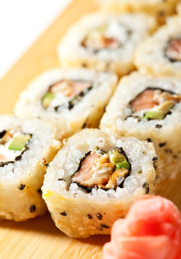 Tempura Roll stock photo. Image of east, prepared, gourmet - 12147174