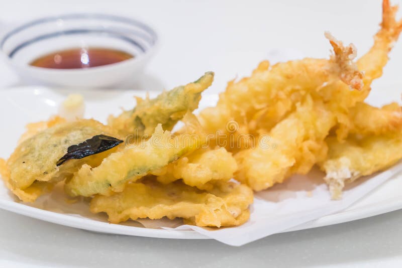Tempura set stock image. Image of dish, nutrition, healthy - 90497193
