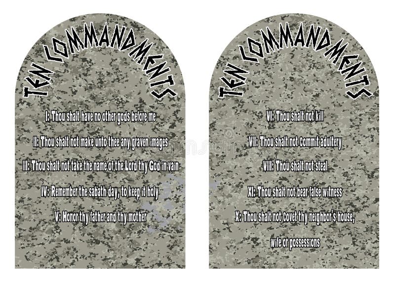 Commandment Stock Illustrations – 2,931 Commandment Stock Illustrations ...